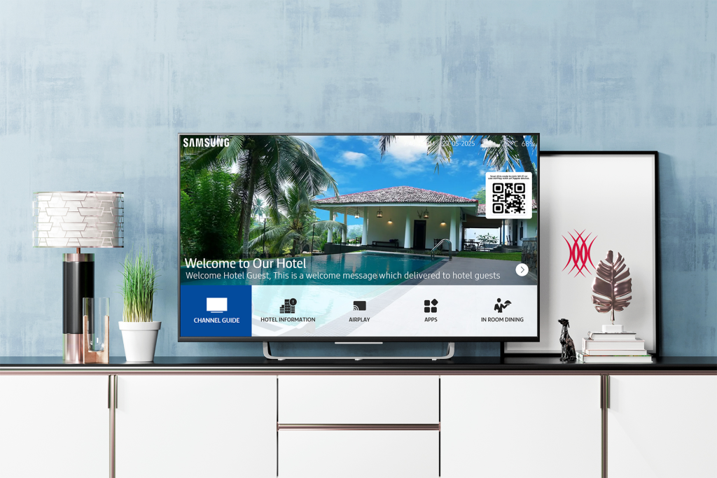 Samsung hotel TV & LYNK Cloud details – hubble
